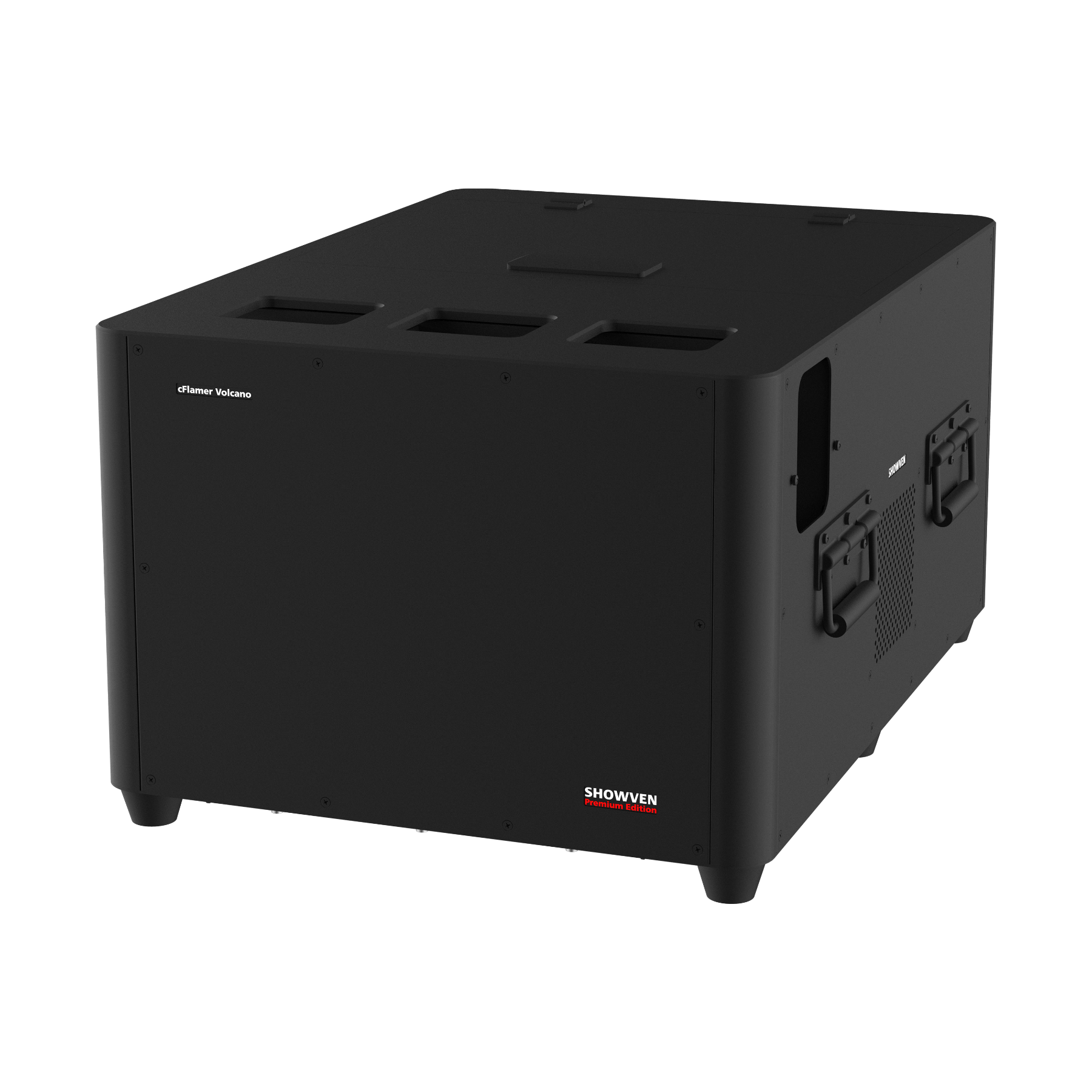 cFlamer Volcano - Showven fluid driven Colored Flamer machine